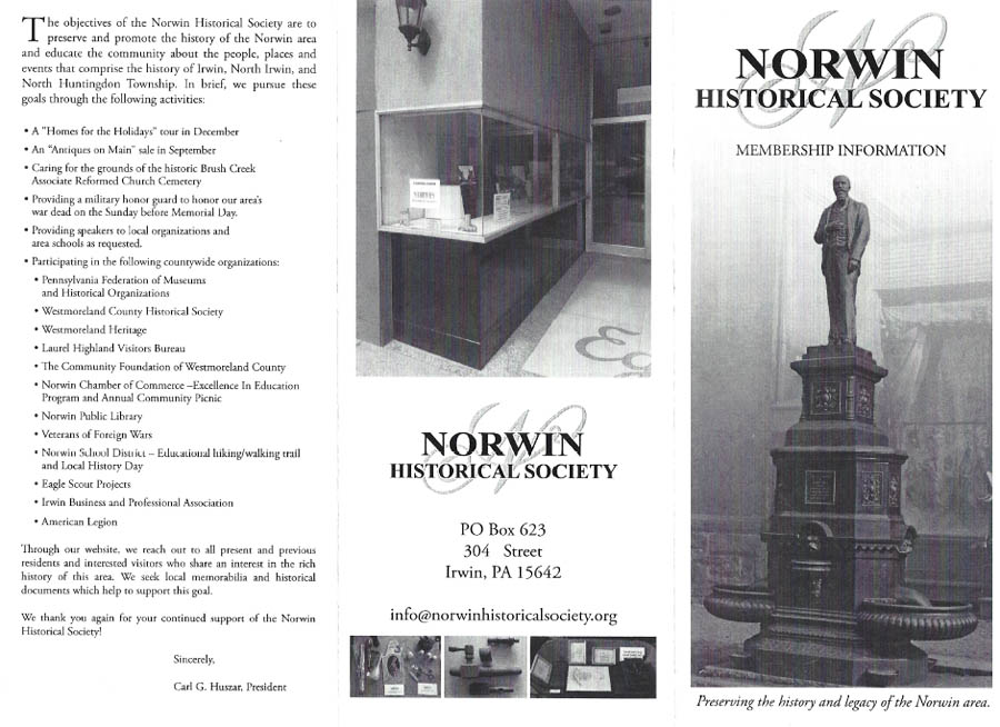 NHS Membership Opportunities - Norwin Historical Society